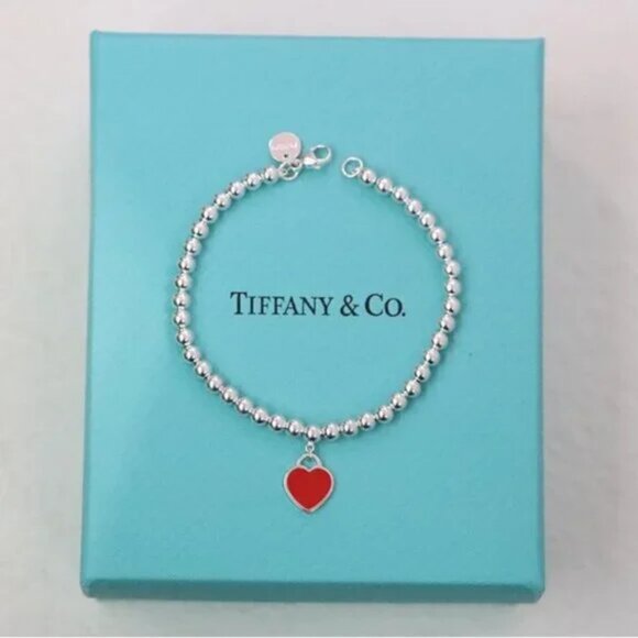 Tiffany Bracelet Red Heart